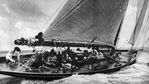 Rebuild of replica sailing superyacht K1 Britannia enters next phase